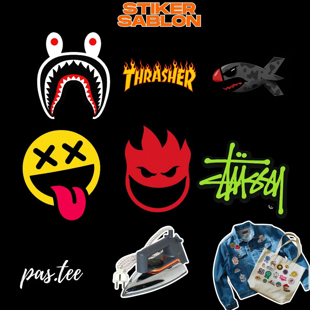 Jual Stiker Sablon Setrika DTF Hypebeast Aesthetic – Street Style ...