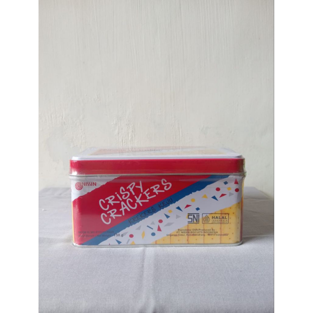 Jual Nissin Crispy Crackers Kaleng | Shopee Indonesia