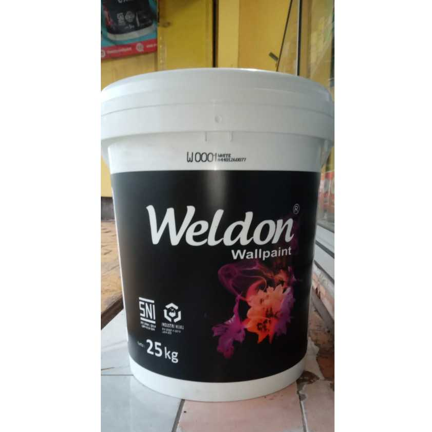 Jual Cat Tembok Interior Weldon Wallpaint - 25 Kg / Cat Anti Jamur ...