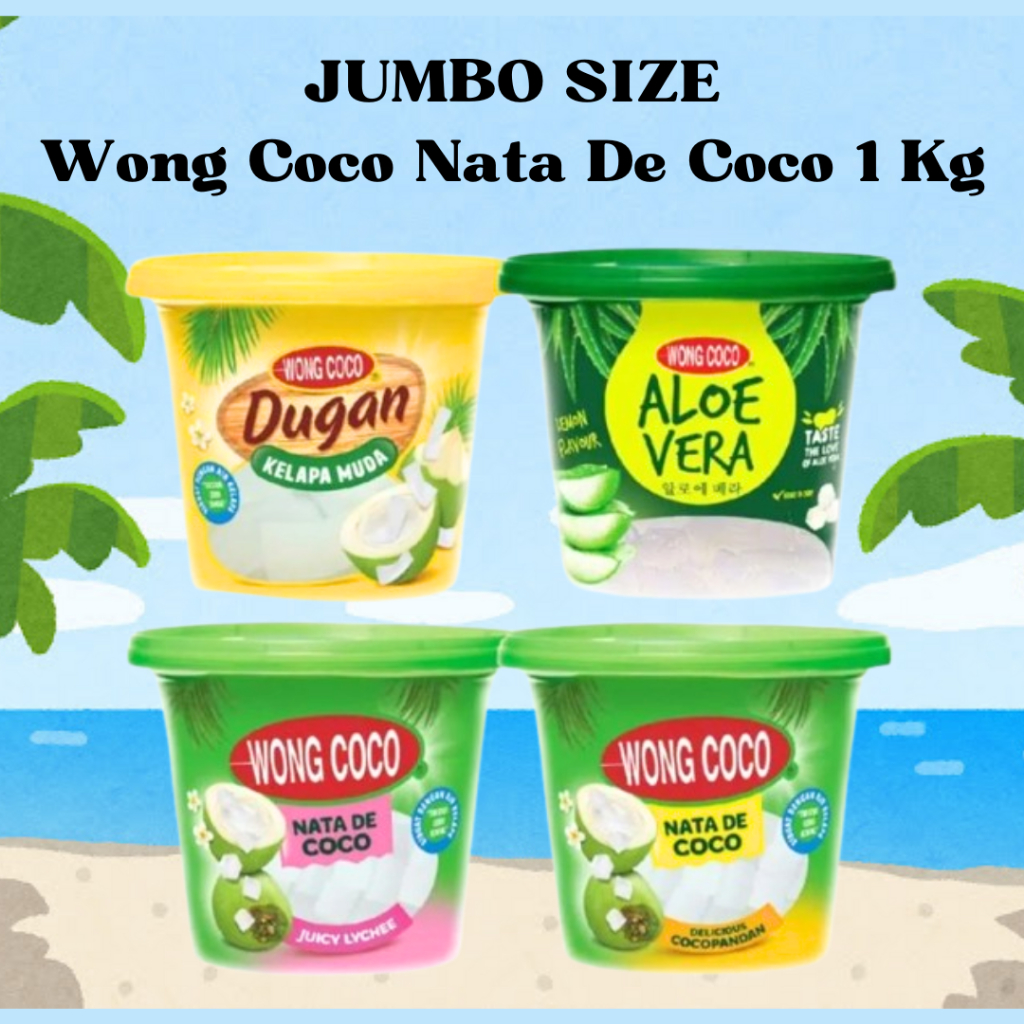 Jual Wong Coco Nata De Coco Ember 1 KG - Toping Minuman Es Kekinian ...