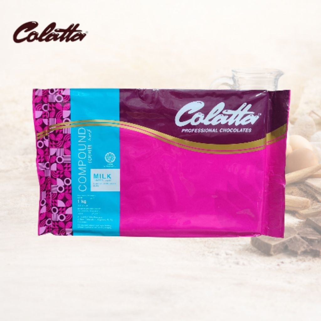 Jual Coklat Compound Colatta 1kg - Milk, Siap Pakai untuk Kue & Minuman ...