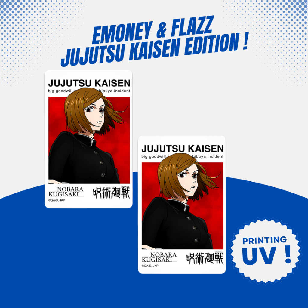 Jual Emoney / Flazz Gen 2 Custom Edisi Jujutsu Kaisen - Kugisaki Nobara ...
