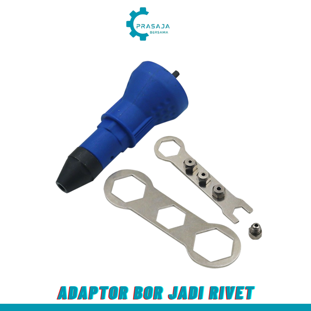 Jual Rivet Adapter Bor Listrik Anti Macet Alat Sambung Konverter Ripet ...
