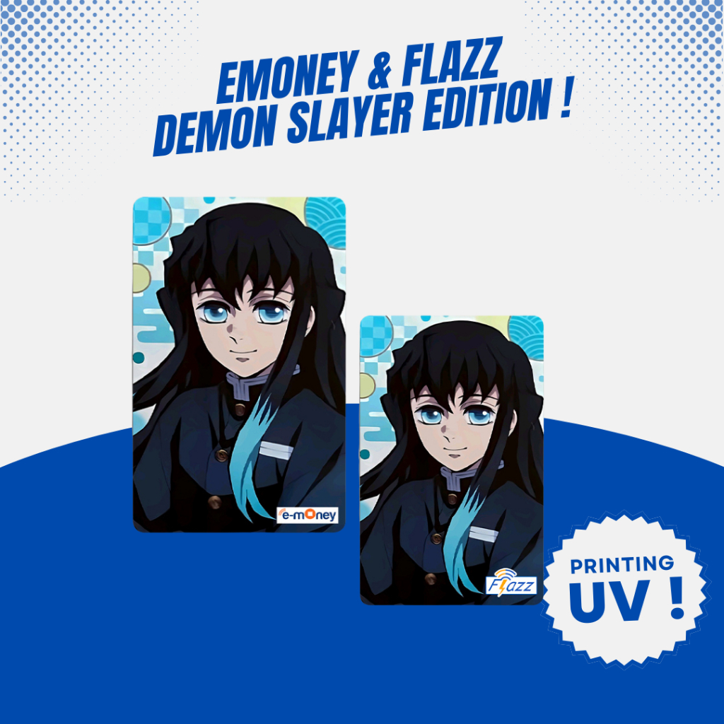 Jual Emoney / Flazz Gen 2 Custom Demon Slayer - Muichiro Tokito - Kartu ...