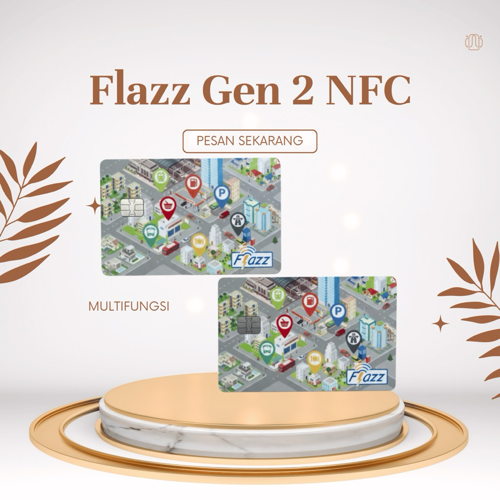 Jual Kartu Flazz BCA Gen 2 NFC Multifungsi | Flazz BCA Gen 2 Termurah ...