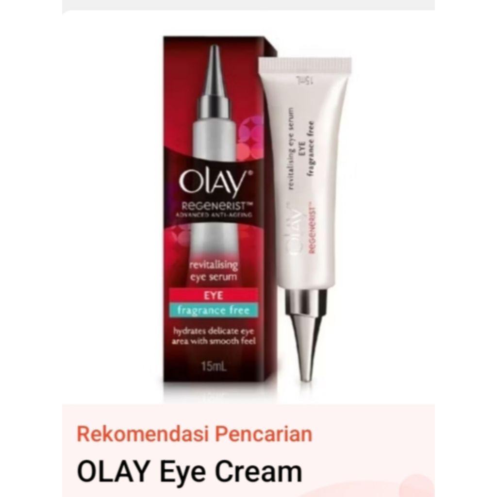 Jual olay regenerist revitalising eye serum box | Shopee Indonesia