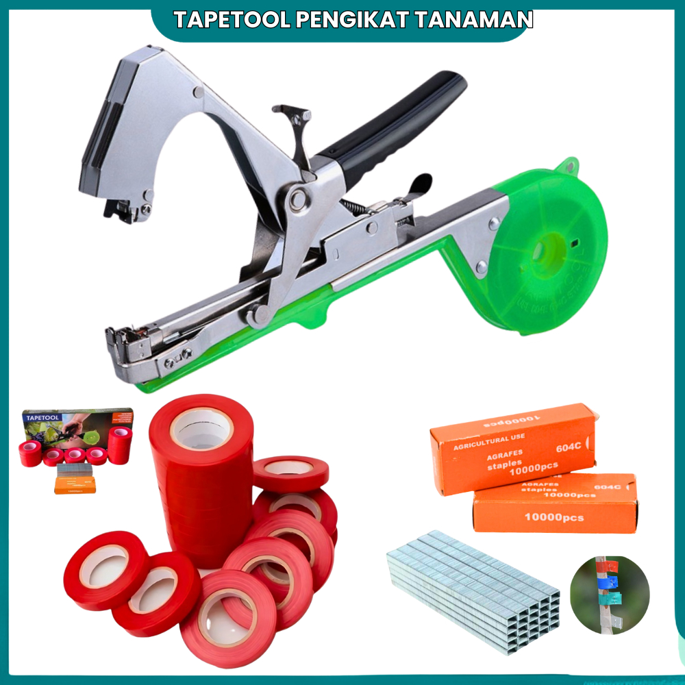 Jual Tape Tool Set Komplit Alat Ikat Tanaman Buah Sayur | Tapetool Kit ...