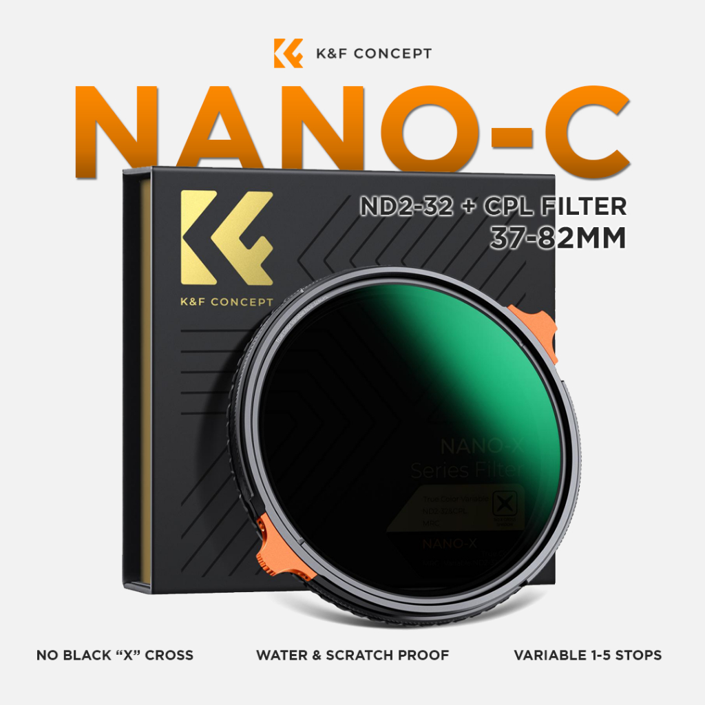 Jual KNF Concept Lens Filter Nano-C Variable Fader ND2-32 + CPL Filter ...