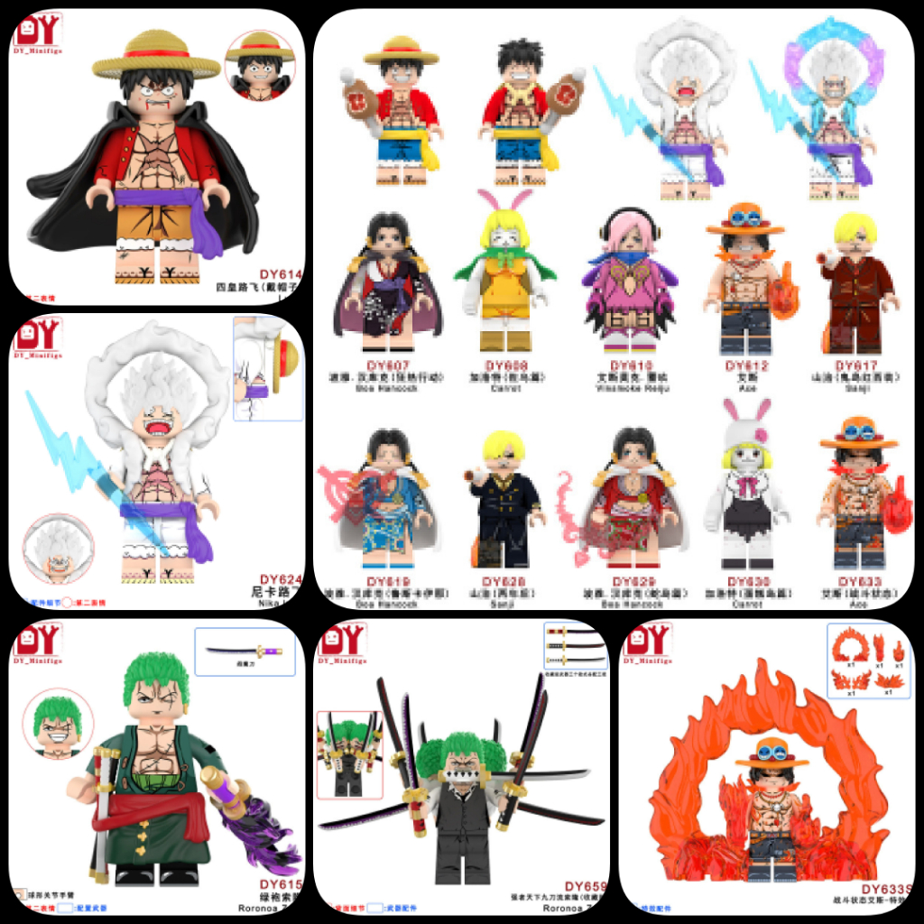 Jual Lego One Piece Blokees One Piece NanoBlocks One Piece Figure One ...