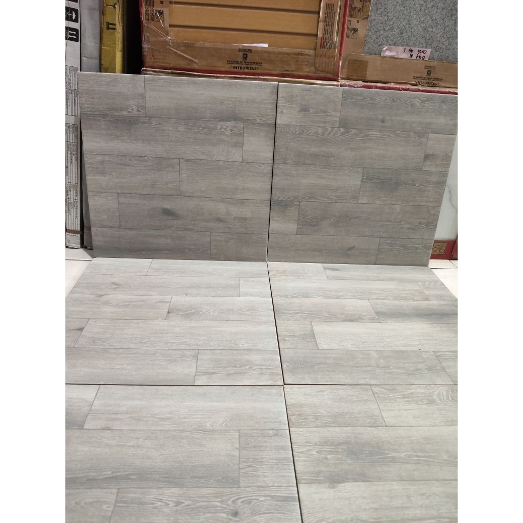 Jual keramik asia Alaska grey 40x40 kw 1 motif kayu kesat | Shopee ...