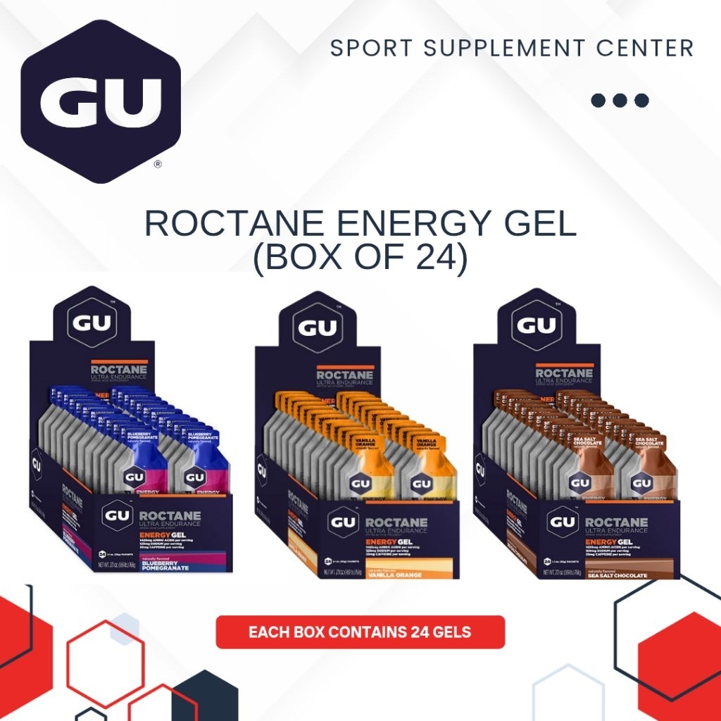 Jual GU Energy Labs - Roctane Energy Gel Box of 24 Gels - Supplement ...
