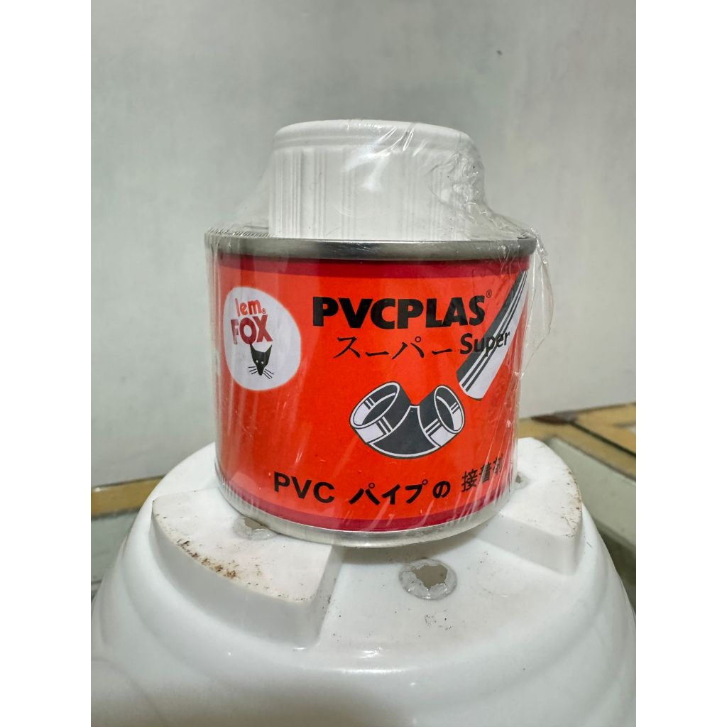 Jual Lem Pipa PVC PVCPLAS Kaleng 100 gram - Lem Paralon PVC PLAS ...