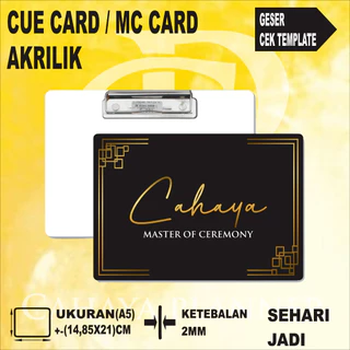 Jual Cue Card Mc Terlengkap & Harga Terbaru Maret 2026 | Shopee Indonesia