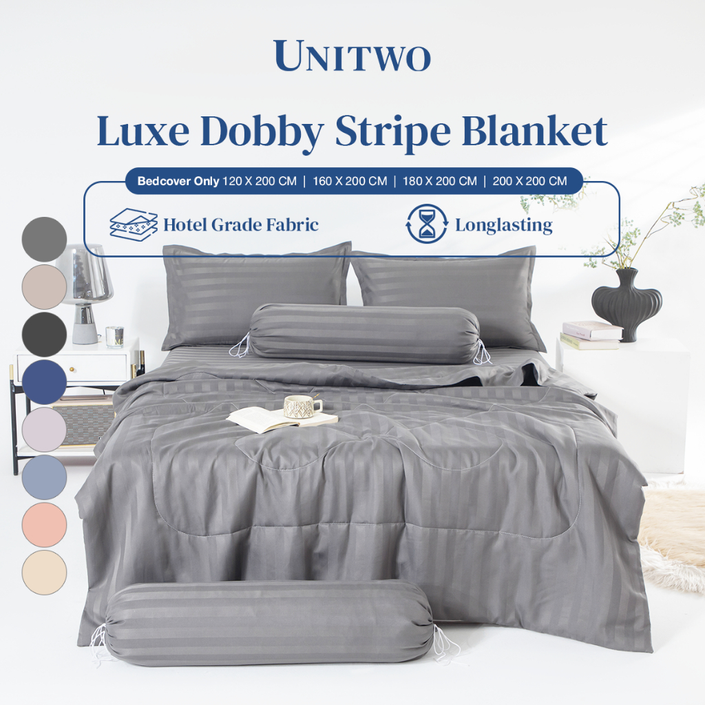 Jual Live Unitwo Premium [BED COVER ONLY] Luxe Bed Cover Only Hotel ...