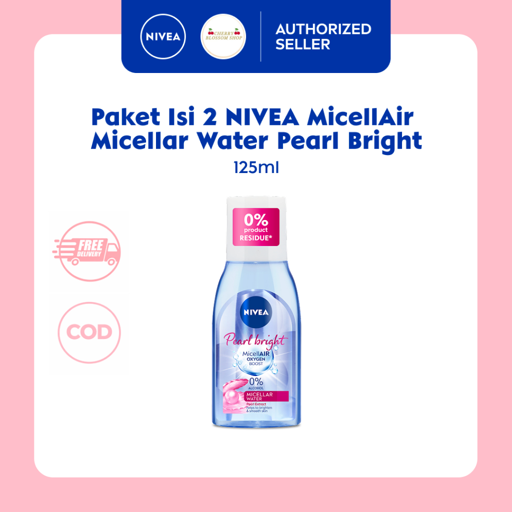 Jual NIVEA MICELLAIR MICELLAR WATER 2 X 125ML TWIN PACK | Shopee Indonesia