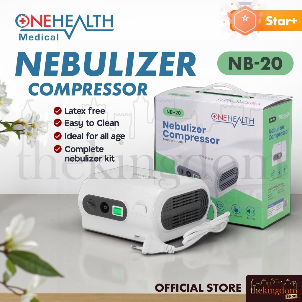 Jual Onehealth NB-20 Nebulizer Compressor Alat Uap Terapi Pernapasan ...