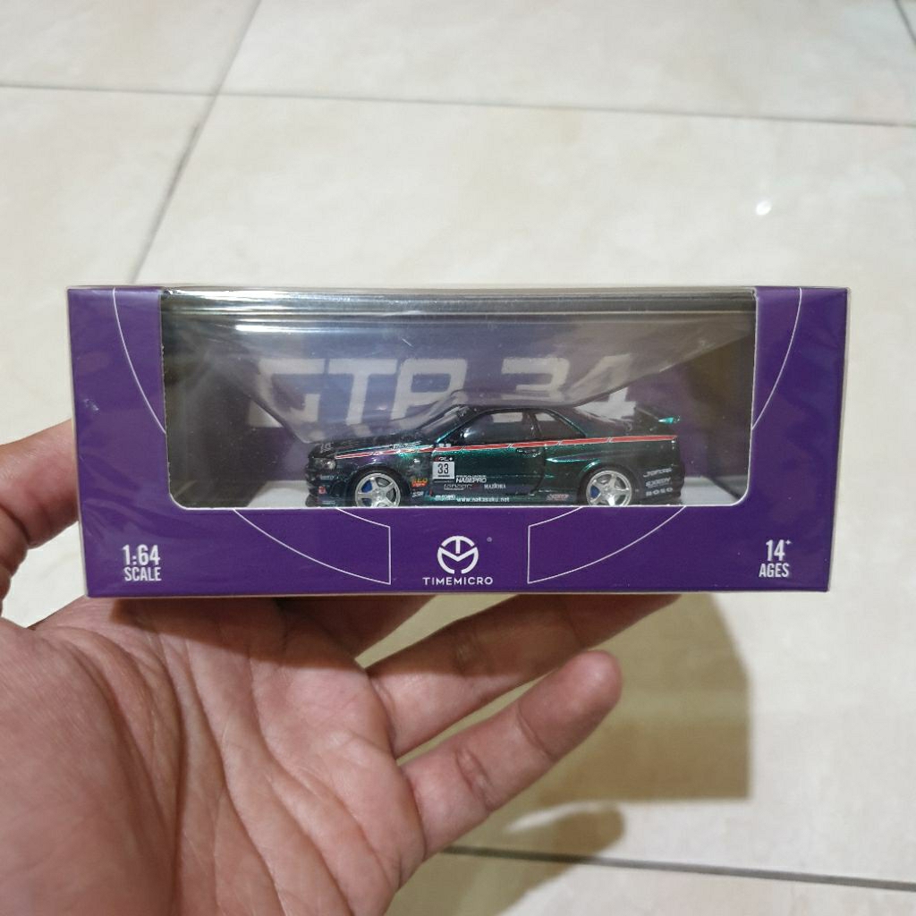 Jual Time Micro Nissan Skyline GTR R34 Chameleon | Shopee Indonesia