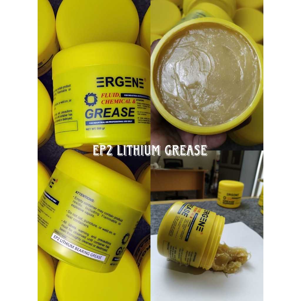 Jual ERGENE EP2 Lithium Bearing Grease - 500gram - Minyak Gemuk Pelumas ...
