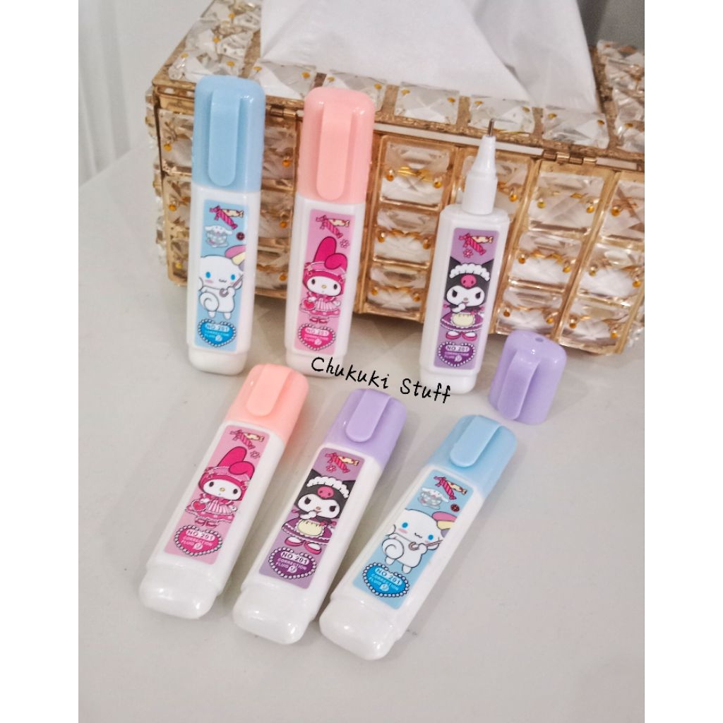 Jual Tipex cair / Type X / tipeks tipe x cair kostum sanrio | Shopee ...