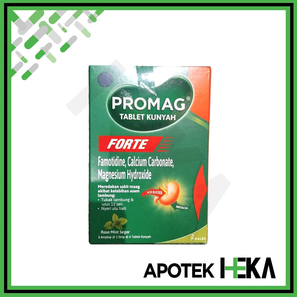 Jual Promag Forte Box isi 6x6 Tablet - Obat Maag dan Asam Lambung ...