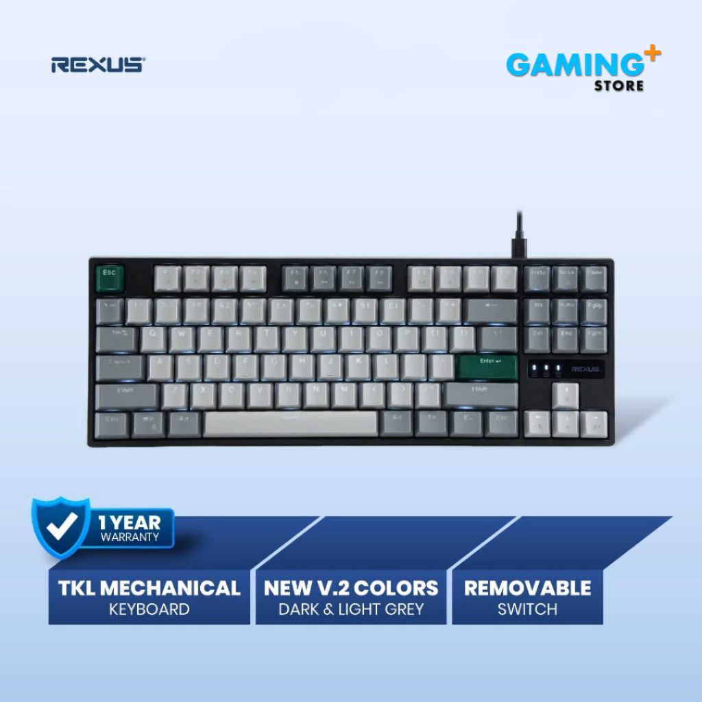 Jual Rexus Keyboard Gaming Heroic KX4 V2 / KX-4 V2 Full Size RGB Led ...