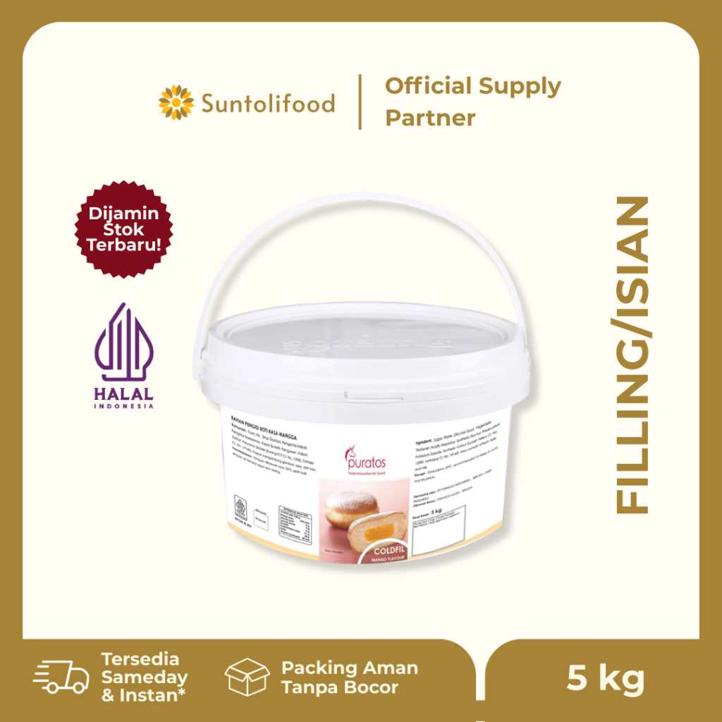Jual PURATOS COLDFIL MANGO / Selai Mangga Siap Pakai - 5 kg | Shopee ...