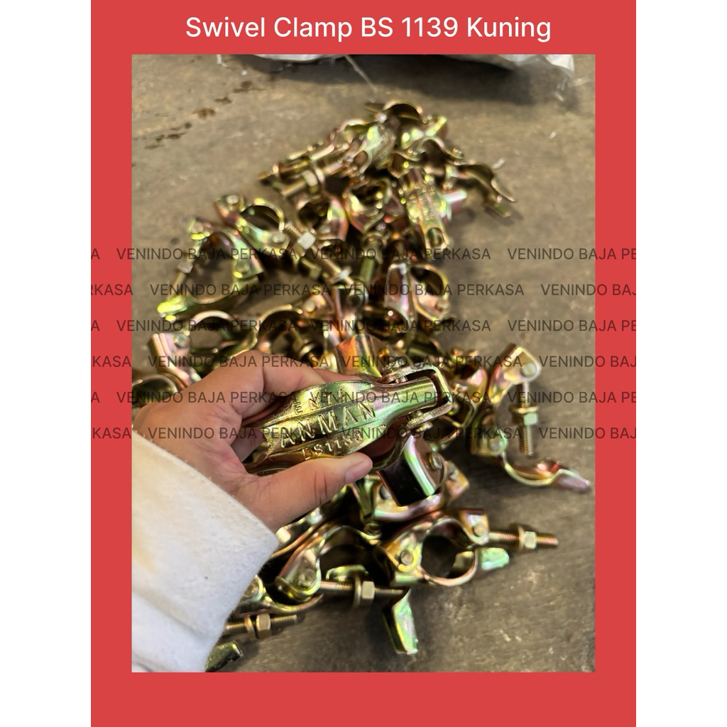 Jual Clamp Swivel/ Swivel Coupler / Klem Hidup / Klem Swivel / Clamp ...