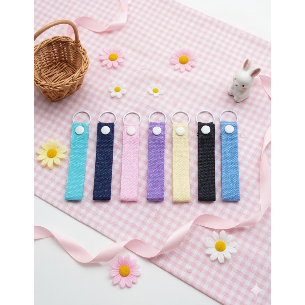 Jual Keychain Webbing Polos – Simple, Kuat, dan Estetik | Shopee Indonesia