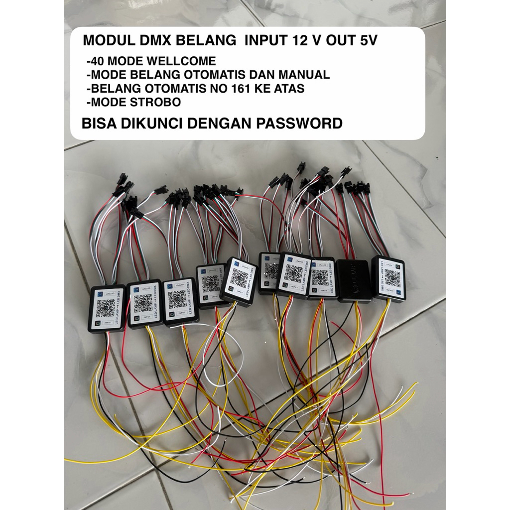 Jual MODUL DMX BELANG 4 CABANG 6 CABANG MODUL ALIS DMX 4 CABANG 6 ...