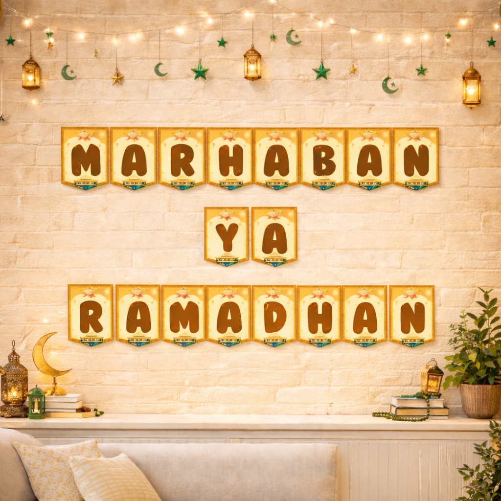 Jual Banner Set Dekorasi Lebaran Idul Fitri Ramadhan | Backdrop Hiasan ...