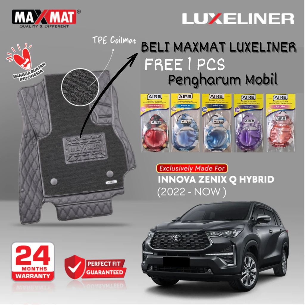 Jual Karpet 7d Maxmat Otoproject Innova Zenix Full Bagasi + Coil mat ...