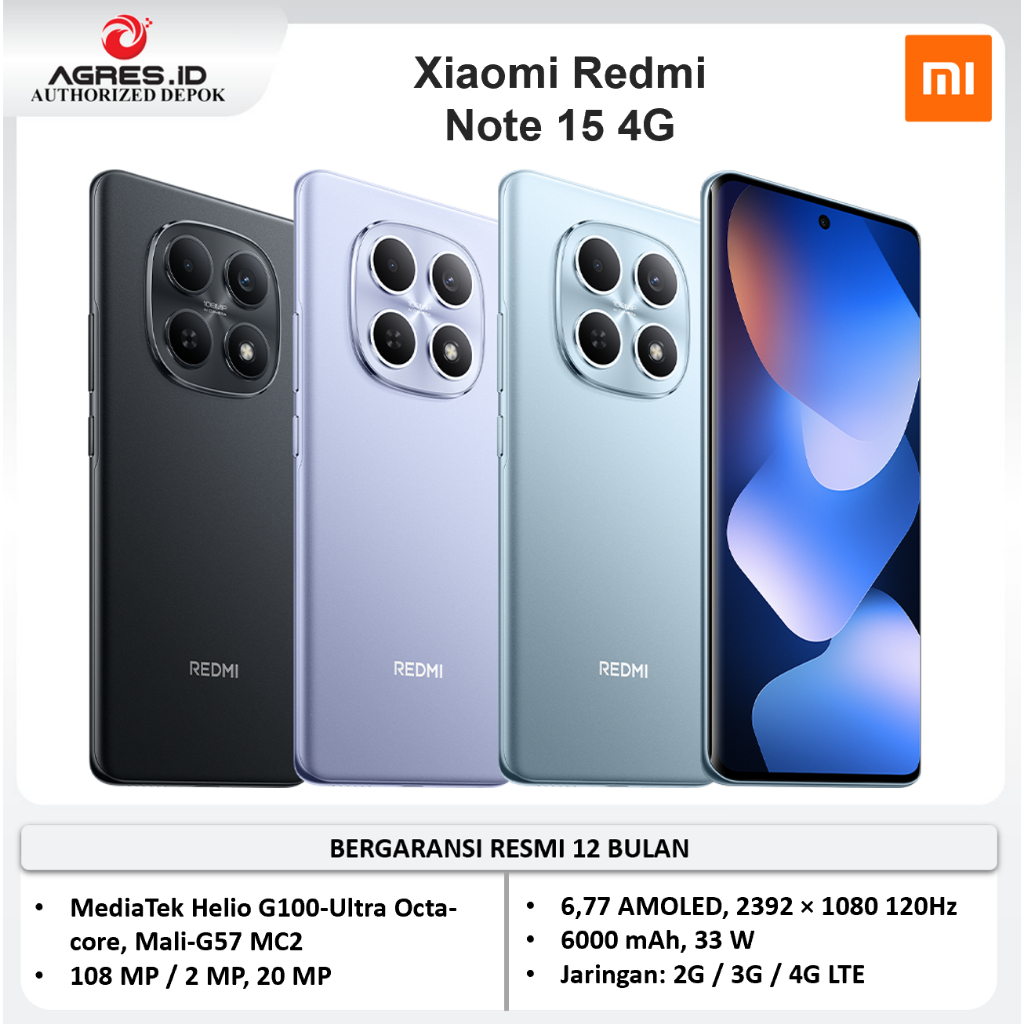 Jual Xiaomi Redmi Note 13 8/256Gb Terlengkap & Harga Terbaru Juni 2026 ...