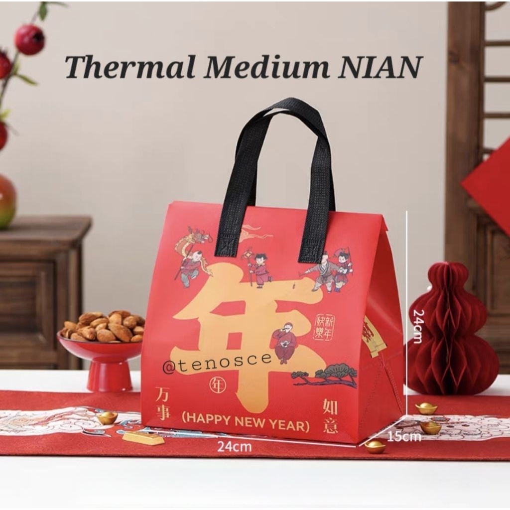 Jual Thermal Cooler Bag Frozen Food Lucky Cat Imlek Konien Sincia ...