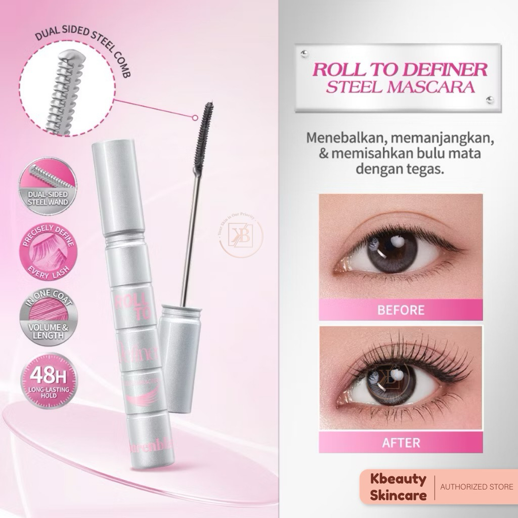 Jual BNB Barenbliss Roll to Length & Roll to Definer Steel Mascara 6g ...