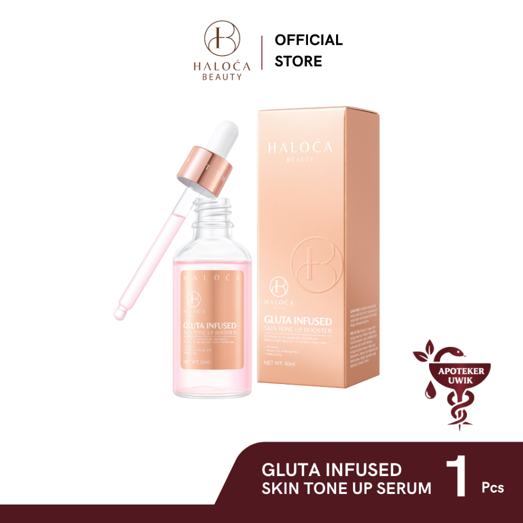 Jual HALOCA BEAUTY - Gluta Infused Skin Tone Up Booster | Shopee Indonesia