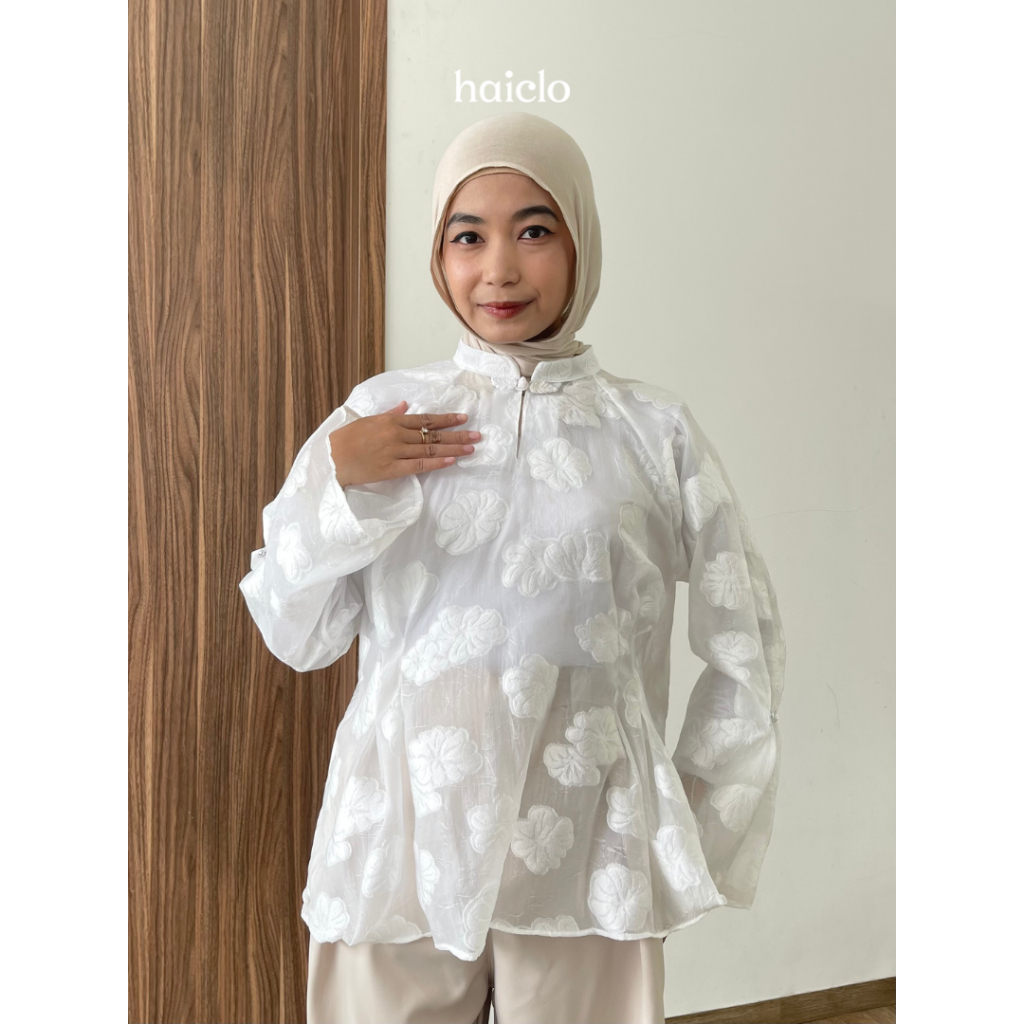 Jual HAICLO Sekar Raya Blouse | Blouse Cheongsam | Baju Lebaran Wanita ...