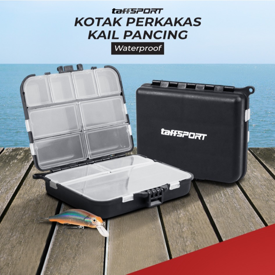 Jual Box Kotak Perkakas Kail Pancing Waterproof Case - Q041 - Black ...