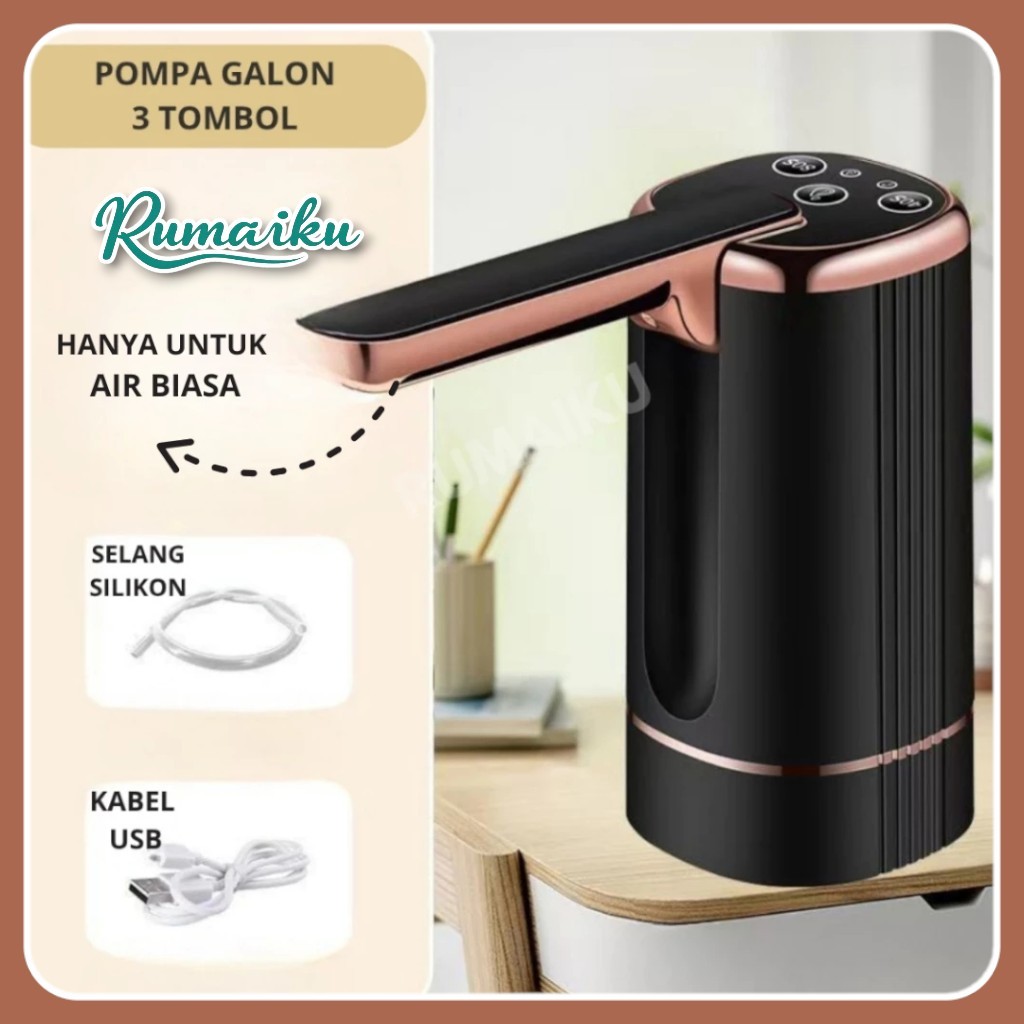 Jual Pompa Galon Lipat 3 Tombol - Dispenser Galon Elektrik Lipat 3 ...