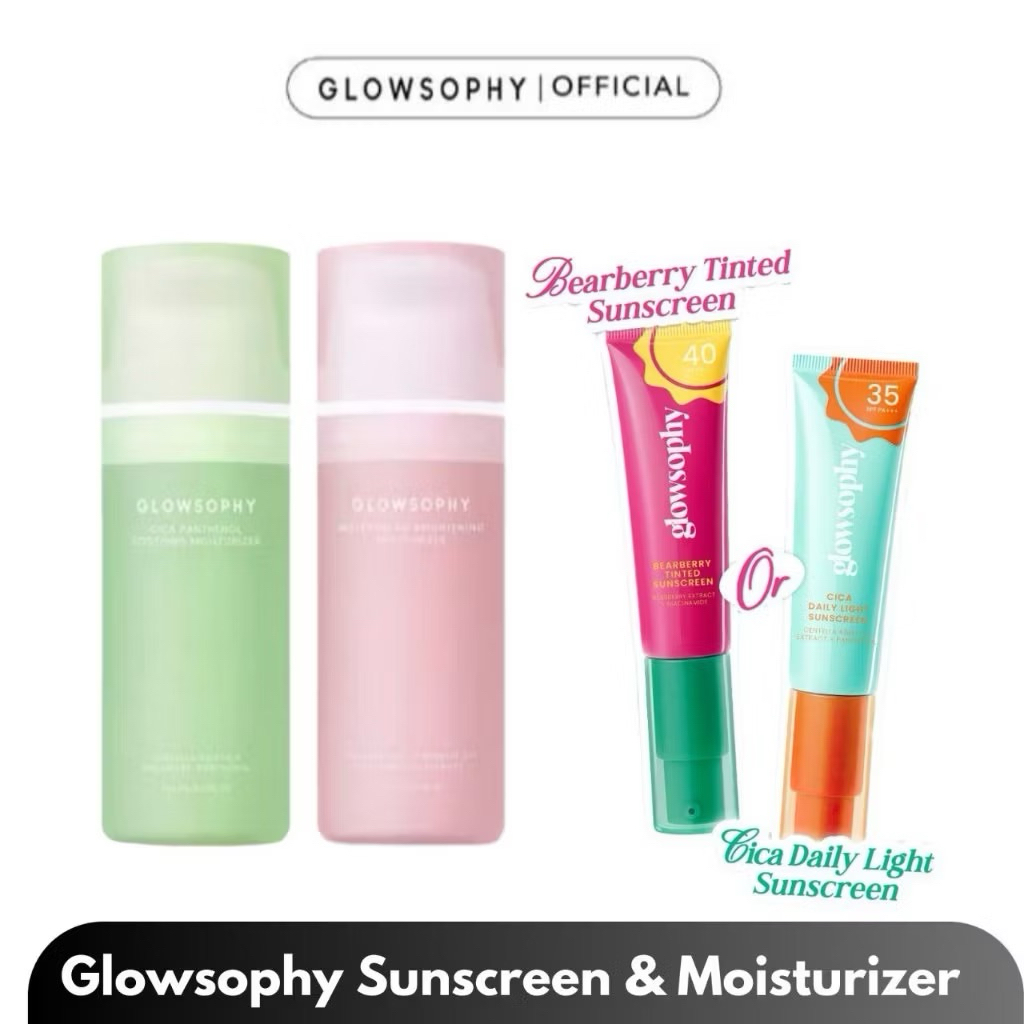 Jual Glowsophy Watermelon Brightening Moisturizer Mencerahkan kulit ...