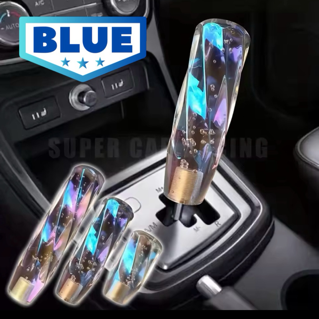 Jual Knob Persneling Kristal Manual Hologram Pelangi Bunglon Universal ...