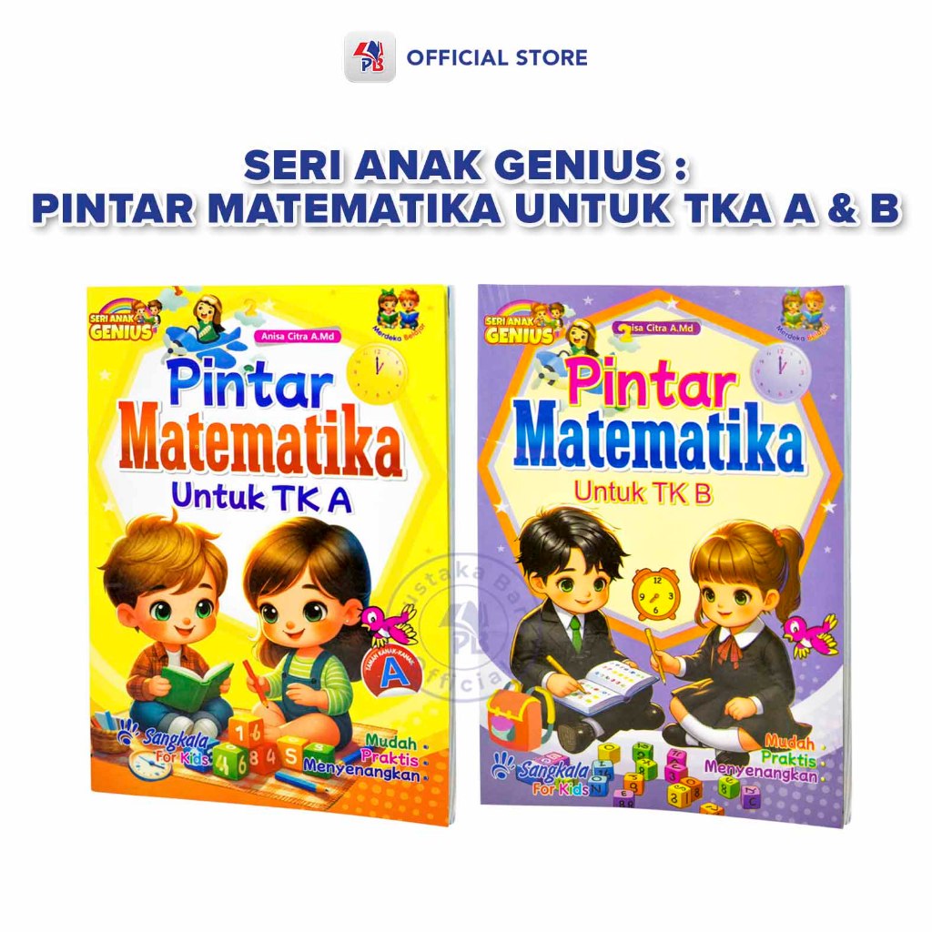 Jual Buku Matematika Anak Seri Anak Genius : Pintar Matematika Untuk TK ...