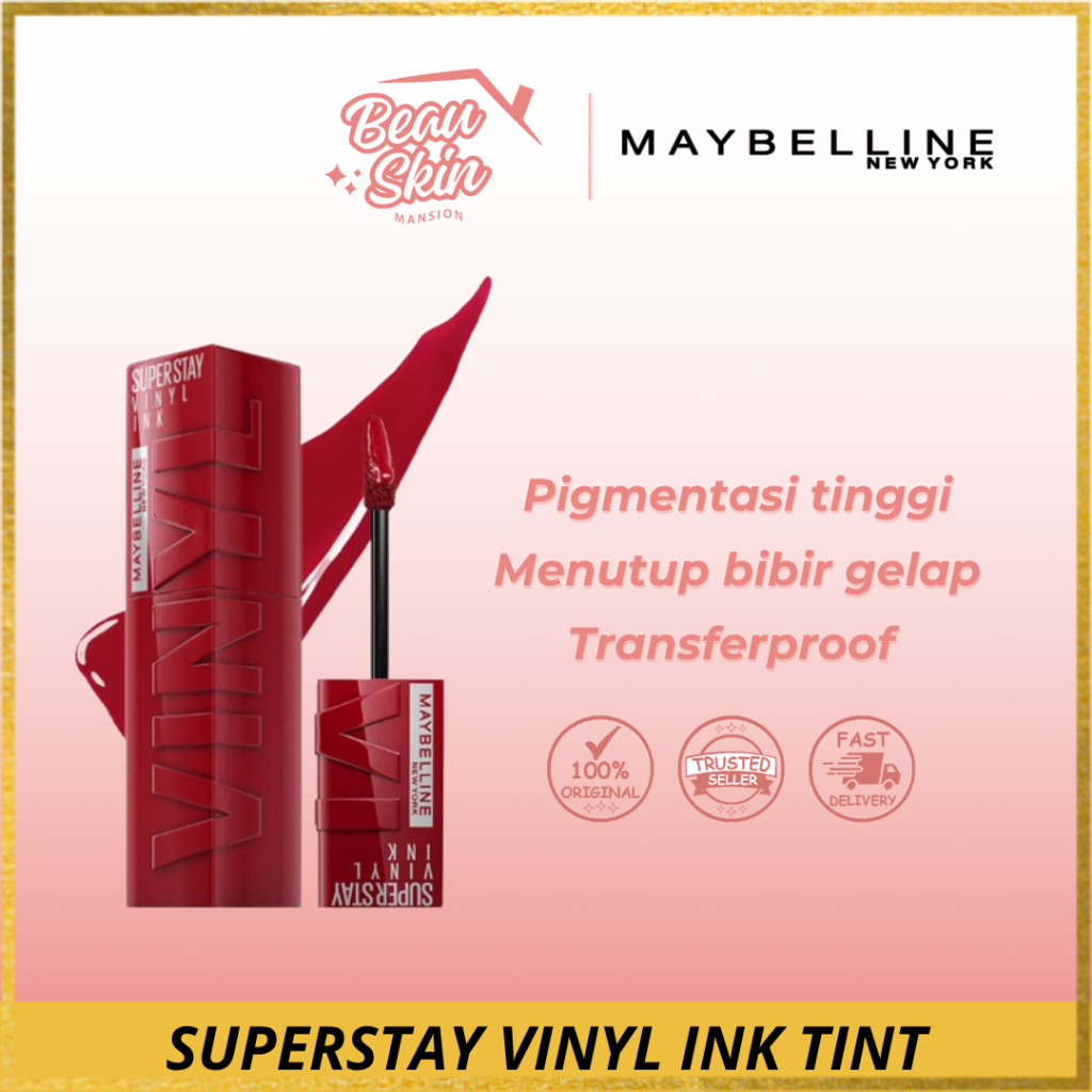 Jual Maybeline Vinyl Ink Terlengkap & Harga Terbaru Juni 2026 | Shopee ...