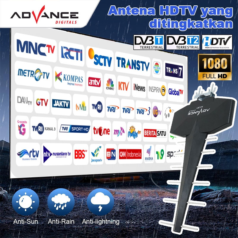 Jual Advance Antena Outdoor AA-201 Antena TV Digital Antena UHF Bisa ...
