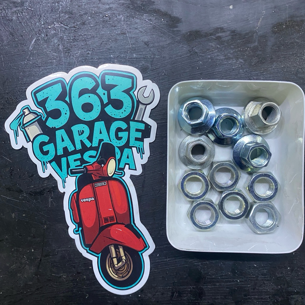 Jual Mur Magnet Vespa As Besar/As kecil | Shopee Indonesia