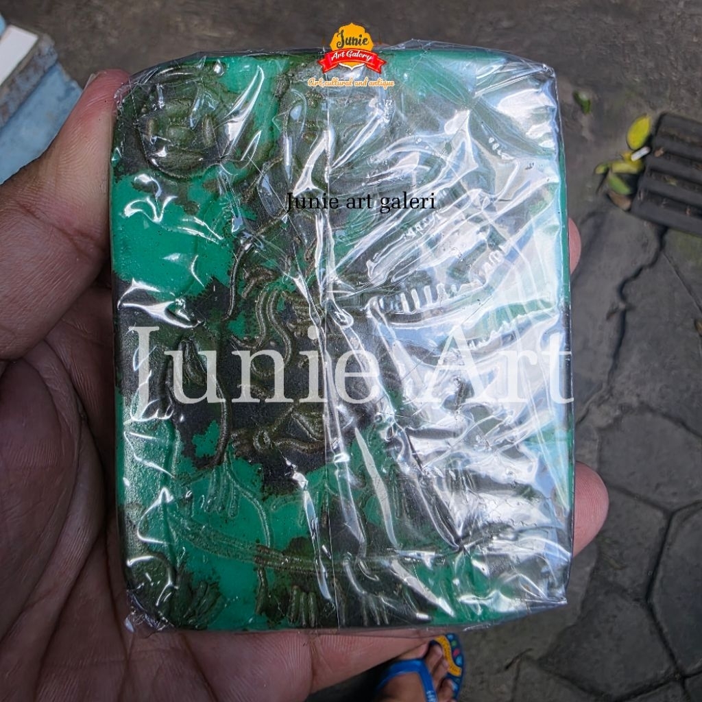 Jual Batu hijau model Giok Dewi Kwan im stempel Kode Ja53 | Shopee ...