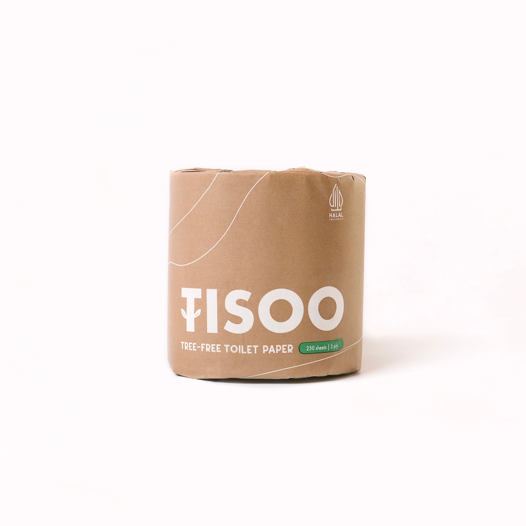 Jual Tisu Toilet Ramah Lingkungan |TISOO Tree-Free (Bamboo) Toilet ...