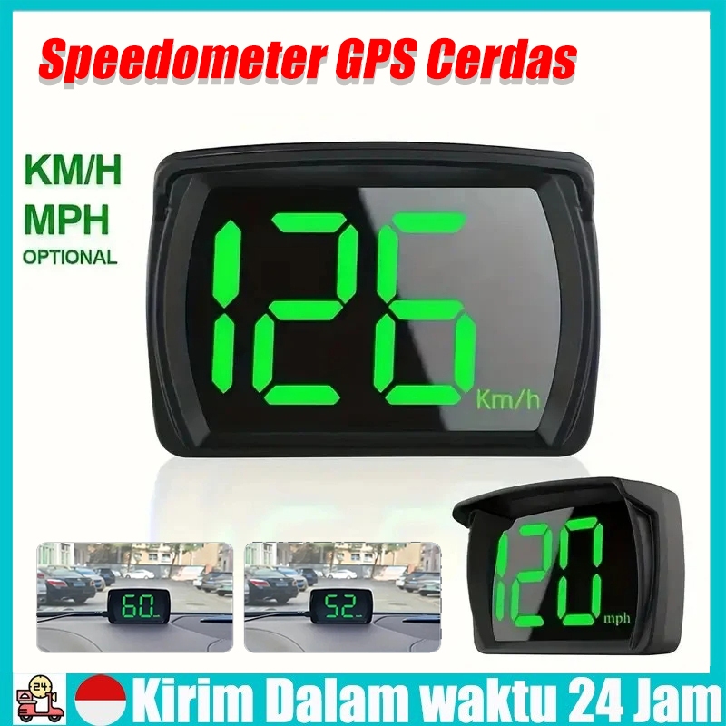 Jual (Stok Tersedia)Speedometer GPS Mobil Dengan Universal Tampilan HUD ...