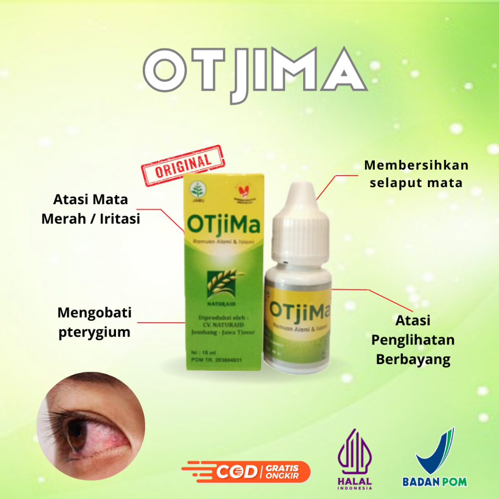 Jual OTJIMA BPOM - Obat Tetes Mata Ampuh isi 10 ml | Shopee Indonesia