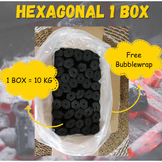 Jual Box Briket 10 kg Hexagonal (alternatif) | Shopee Indonesia