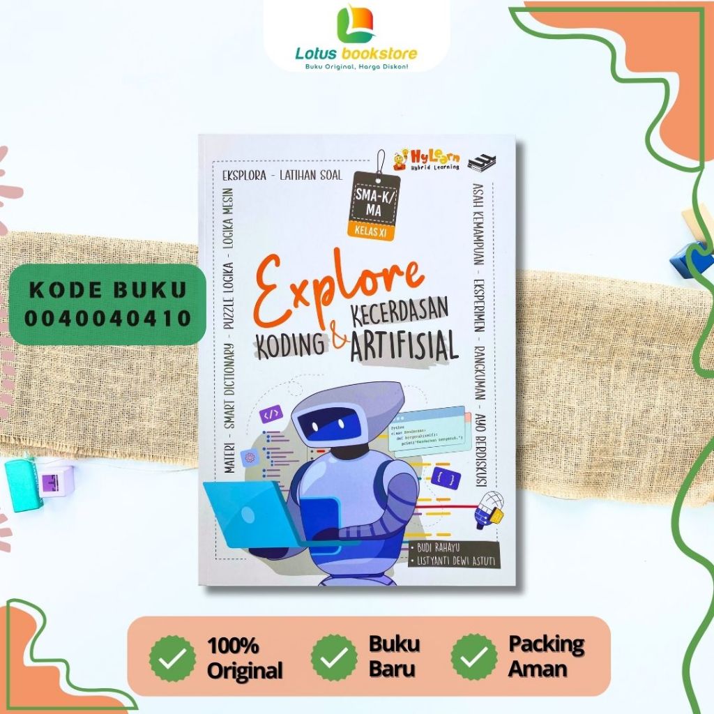 Jual Explore Koding & KA SMA Kelas 11 - Penerbit Erlangga - Kurikulum ...